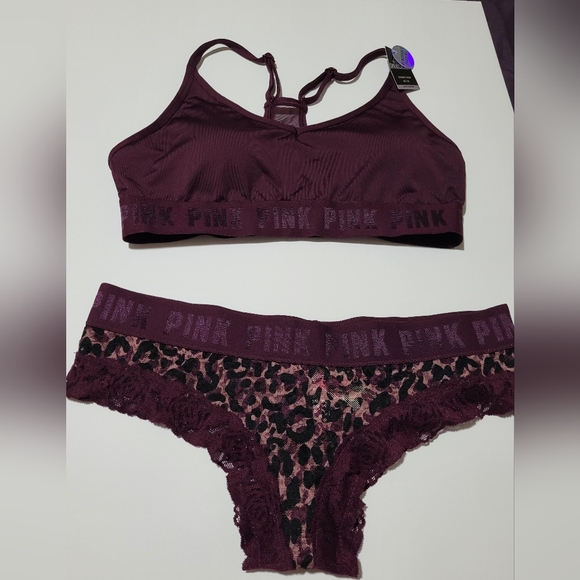 PINK Victoria's Secret | Intimates & Sleepwear | Nwt Vs Pink Set | Poshmark